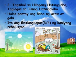 Rotasyon at Rebolusyon ng Mundo at Klima | PPTX