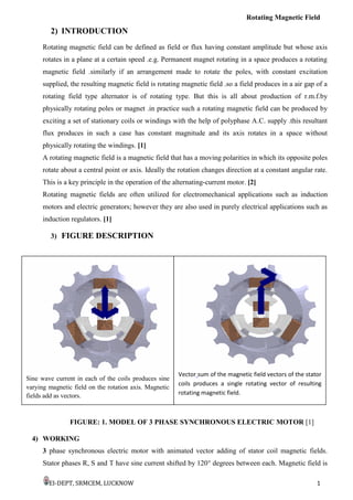 Rotating magnetic field | DOCX