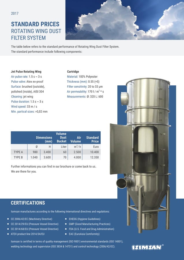 Rotating Dustfilter System | PDF | Manufacturing Industry | Industries