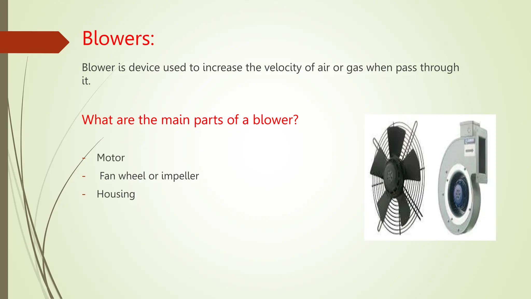 mechanical rotating equipment presentation | PPTX
