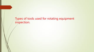 mechanical rotating equipment presentation | PPTX