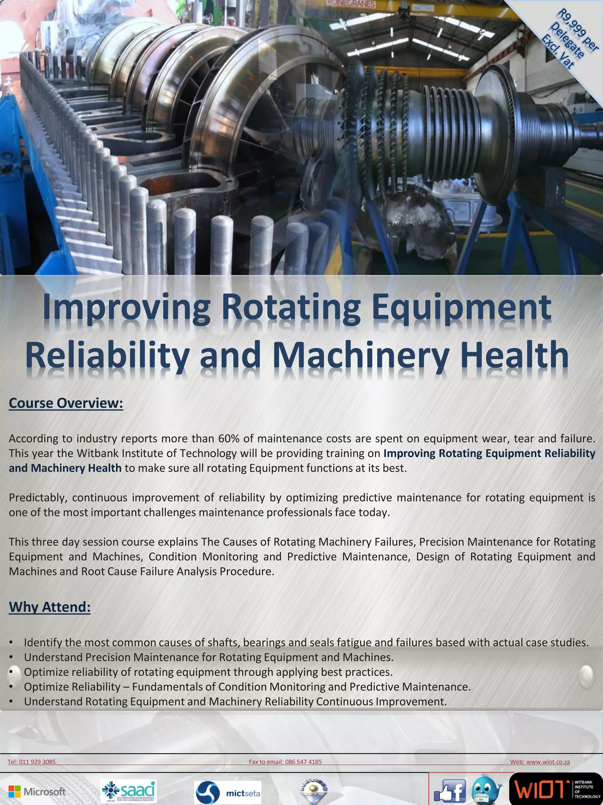 Improving Rotating Equipment Reliability and Machinery Health | PDF