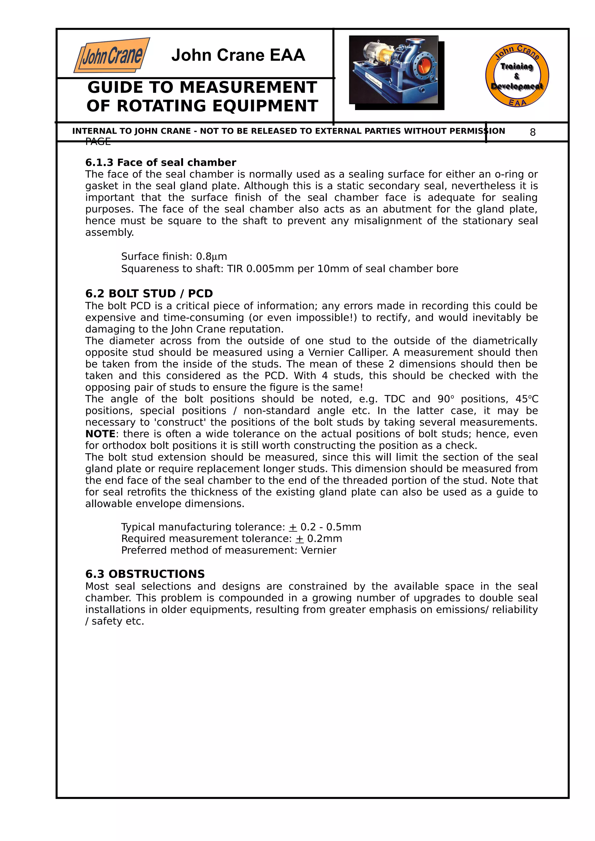 Rotating equpment measurment | PDF