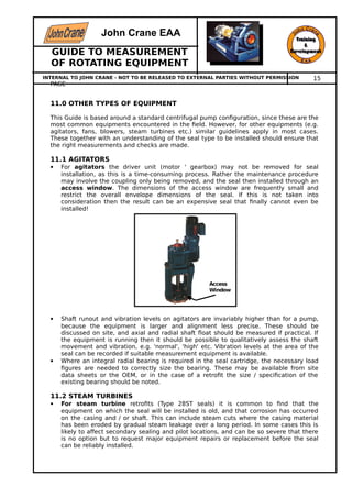 Rotating equpment measurment | PDF