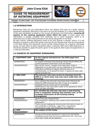 Rotating equpment measurment | PDF
