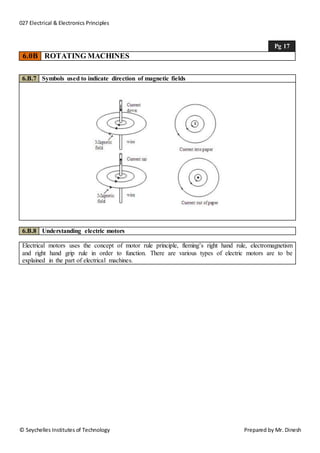 Rotating machines part 2 | DOCX | Physics | Science