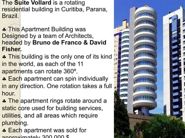 Rotating tower ( Dynamic Architecture) with Structural design aspect | PPTX