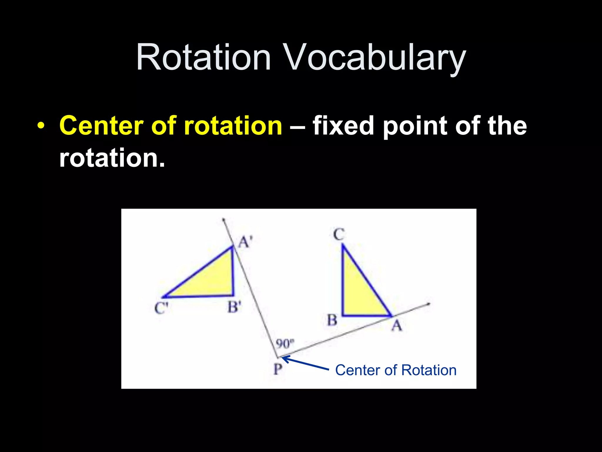 Geometric Transformation: Rotation | PPTX