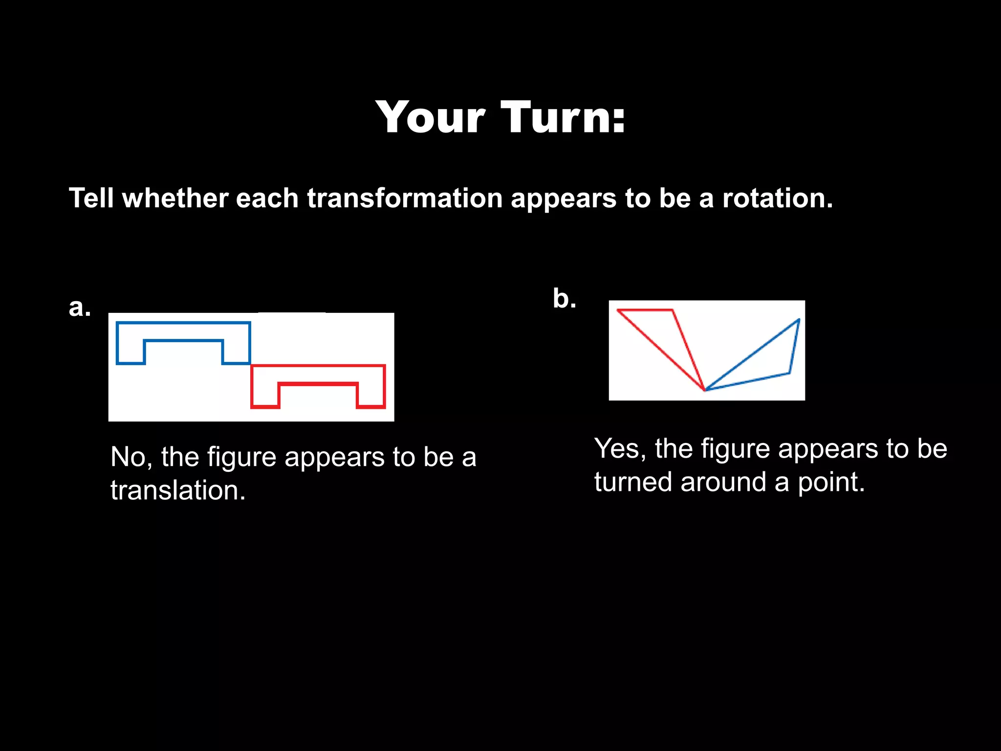 Geometric Transformation: Rotation | PPTX