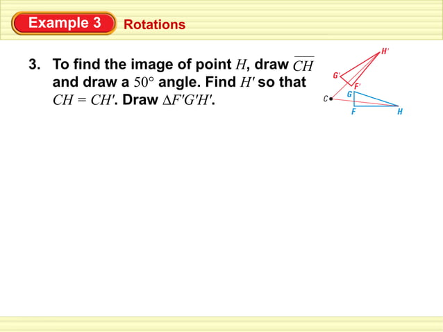 Geometric Transformation: Rotation | PPTX | 3-D Graphics | Computer Software and Applications