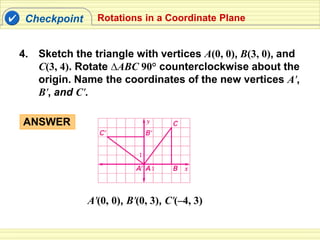 Geometric Transformation: Rotation | PPTX