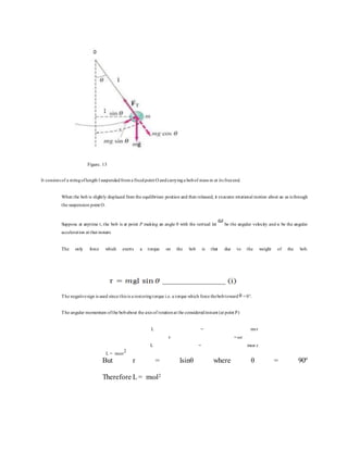 ROTATION OF RIGID BODIES | DOCX