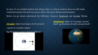 Rotational-Dynamics-ppt1.pdf HSC PHYSICS CHAPTER 1 Rotational-Dynamics PART-1 | PPT