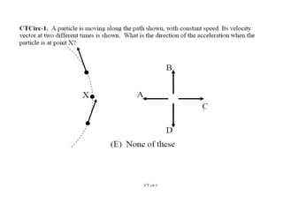 Rotational and circular motion clicker questions | PPT