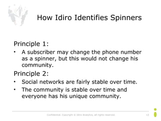 Idiro Analytics - What is Rotational Churn and how can we tackle it? | PPT