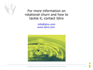Idiro Analytics - What is Rotational Churn and how can we tackle it? | PPT