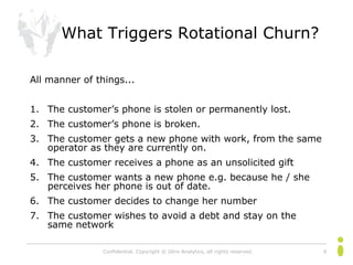 Idiro Analytics - What is Rotational Churn and how can we tackle it? | PPT