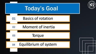Rotational Dynamics Class 11 NCERT Physics Notes PDF | PPTX