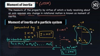 Rotational Dynamics Class 11 NCERT Physics Notes PDF | PPTX