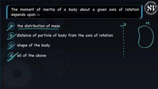 Rotational Dynamics Class 11 NCERT Physics Notes PDF | PPTX