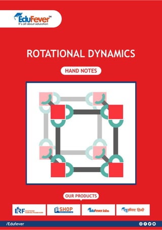 Rotational Dynamics - Physics Handwritten Notes | PDF