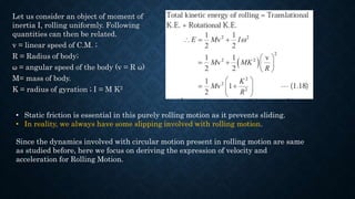 Rotational dynamics ppt3 | PPTX