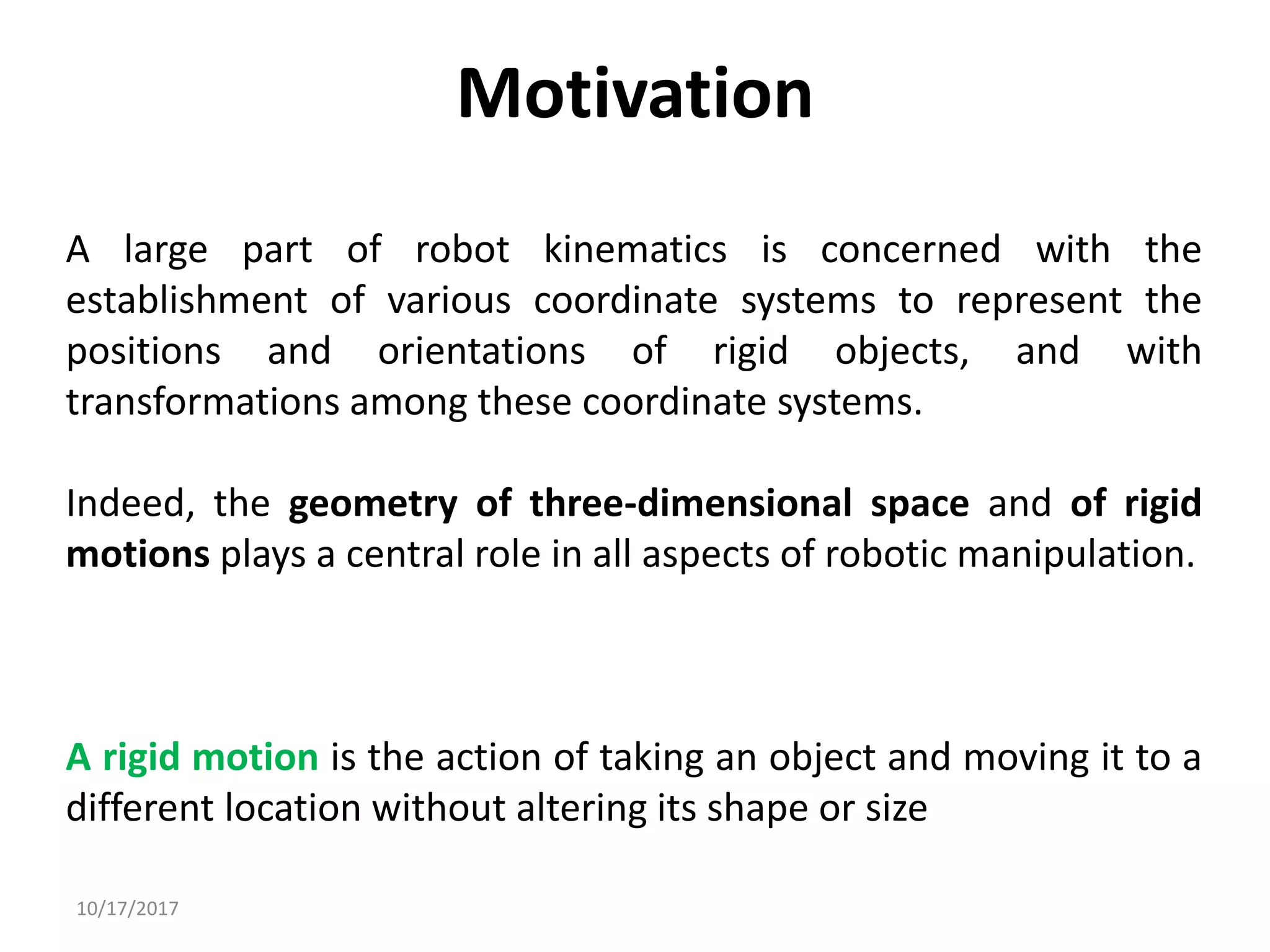 Rotational Matrixpdf 3 D Graphics Computer Software And Applications