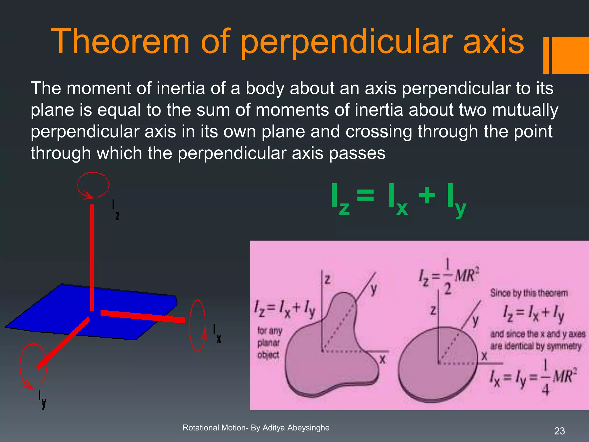 Rotational motion | PPTX