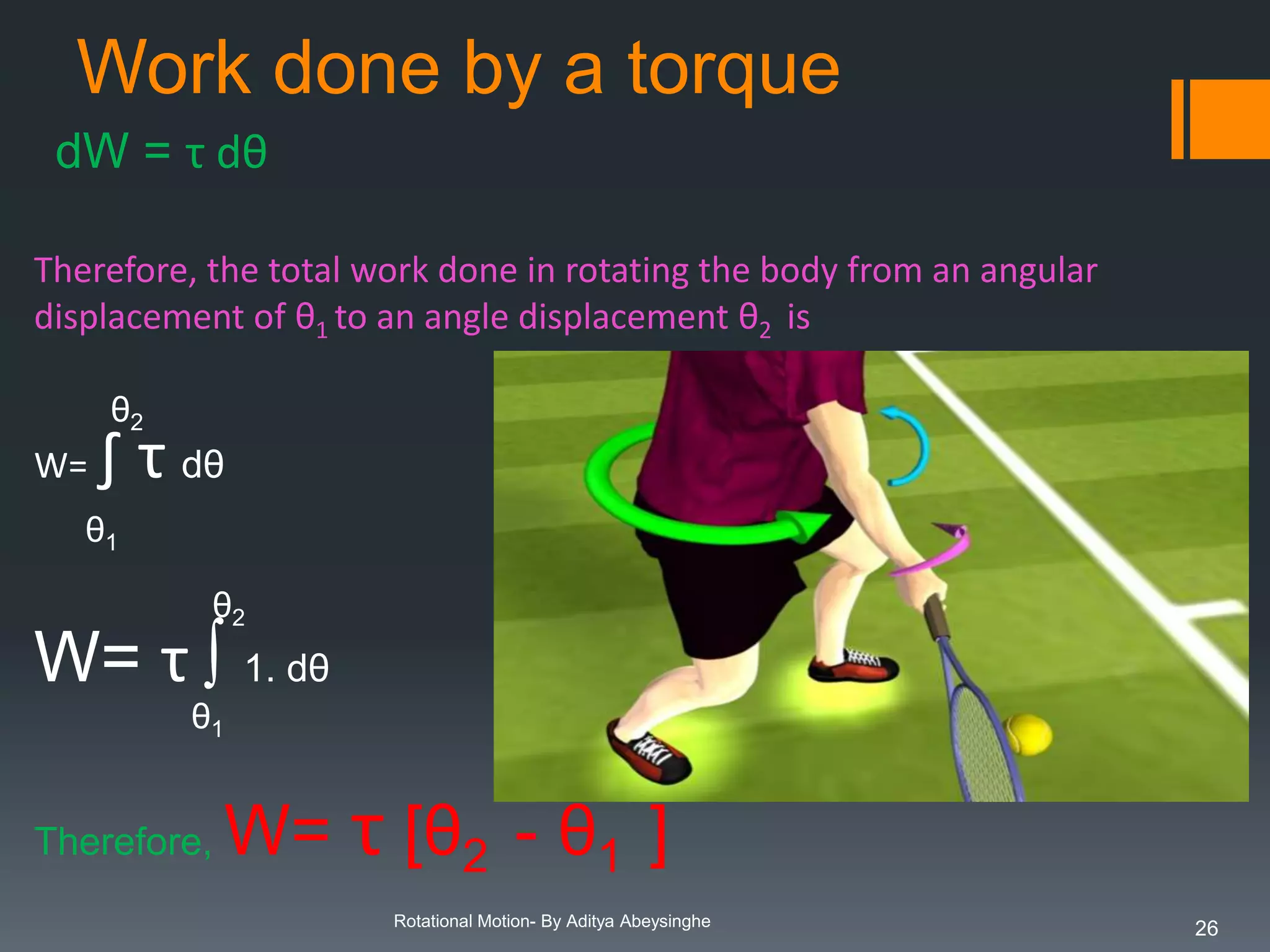 Rotational motion | PPTX