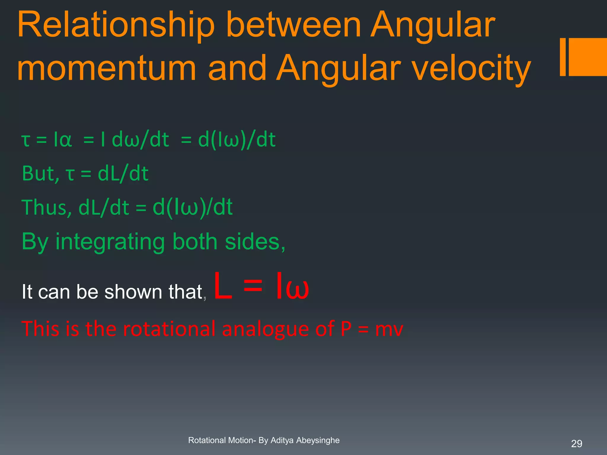 Rotational motion | PPTX