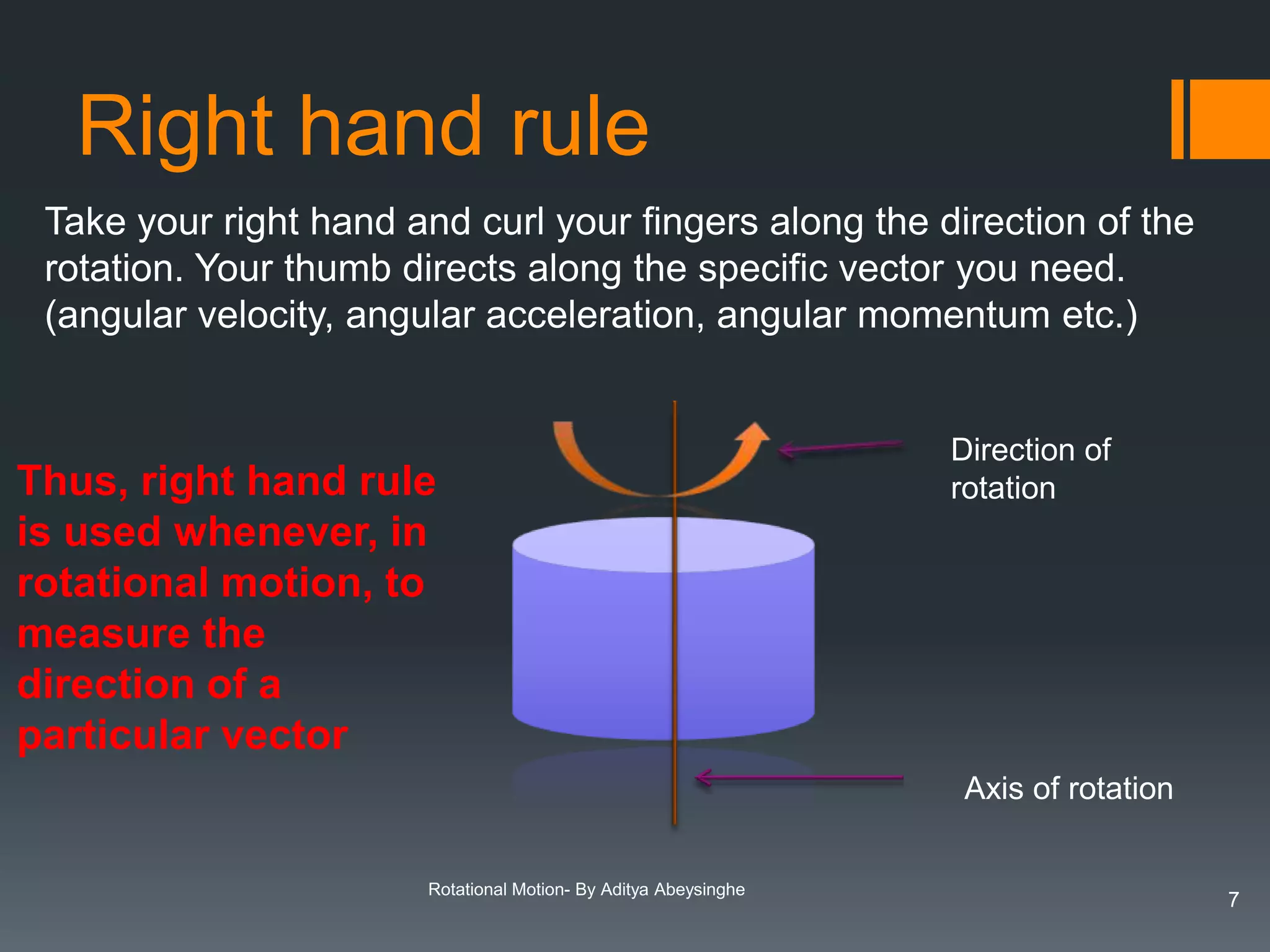 Rotational motion | PPTX