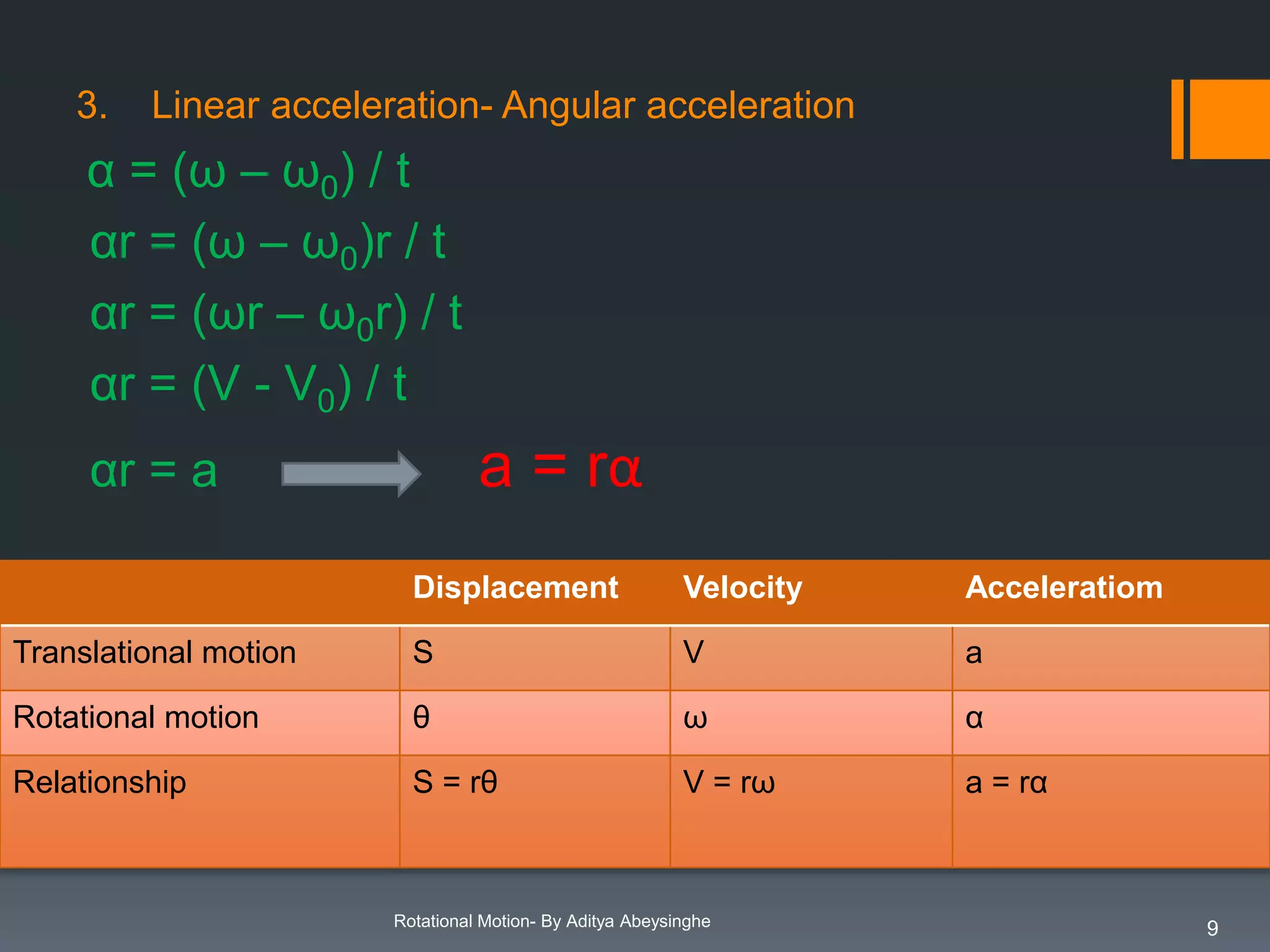 Rotational motion | PPTX