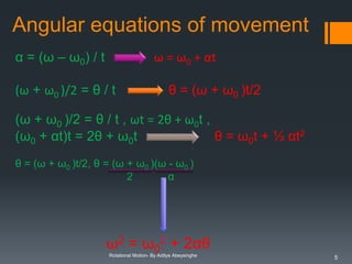 Rotational motion | PPTX