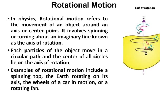 ROTATIONAL MOTION_BLC_SWE_FALL23.pptx | Physics | Science