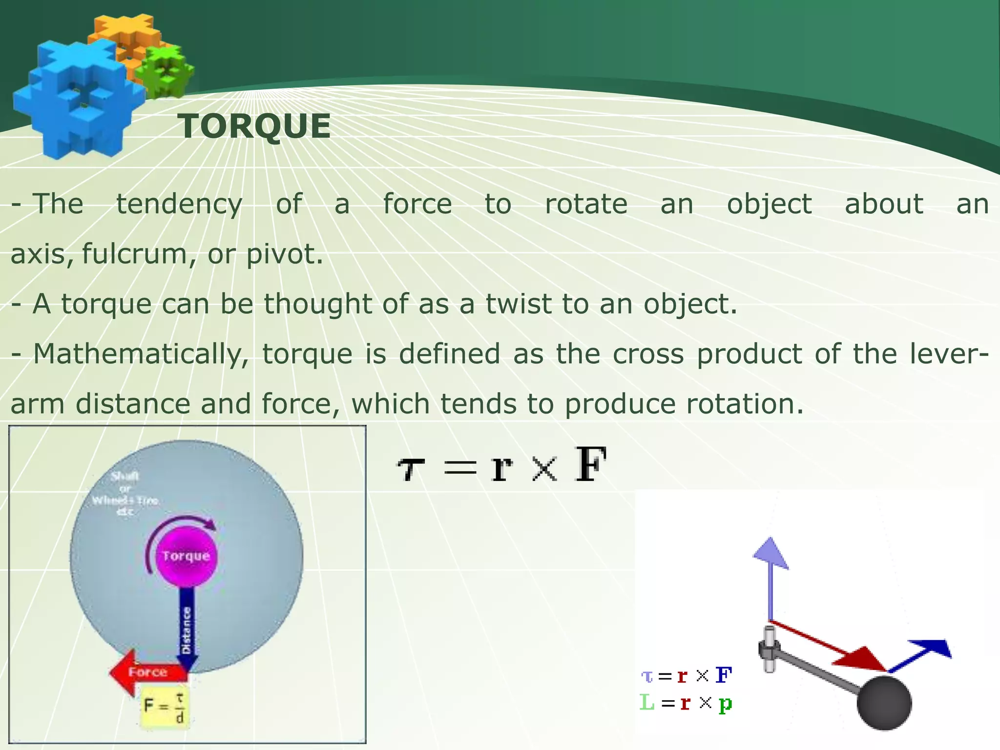 Rotational motion, newton's law | PPTX