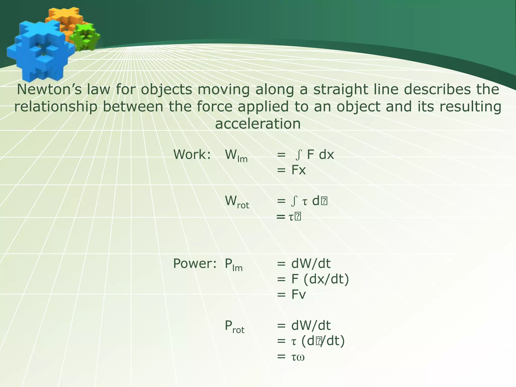 Rotational motion, newton's law | PPTX