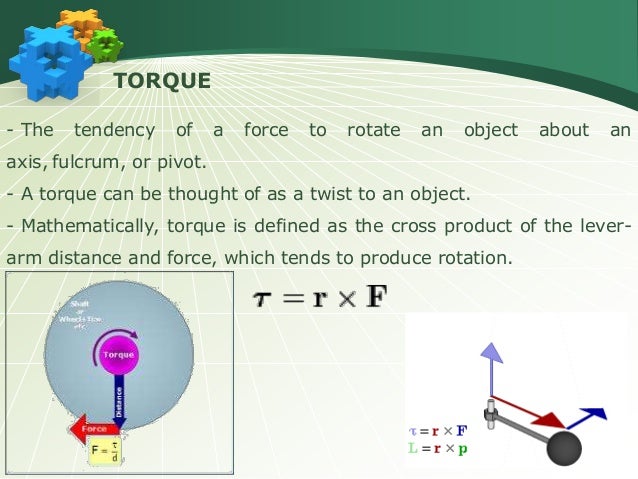 Rotational motion, newton's law