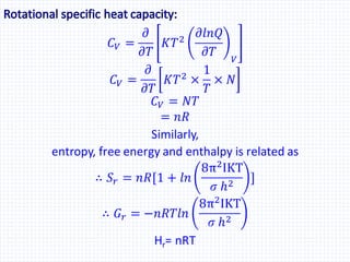 Rotational partition function | PDF