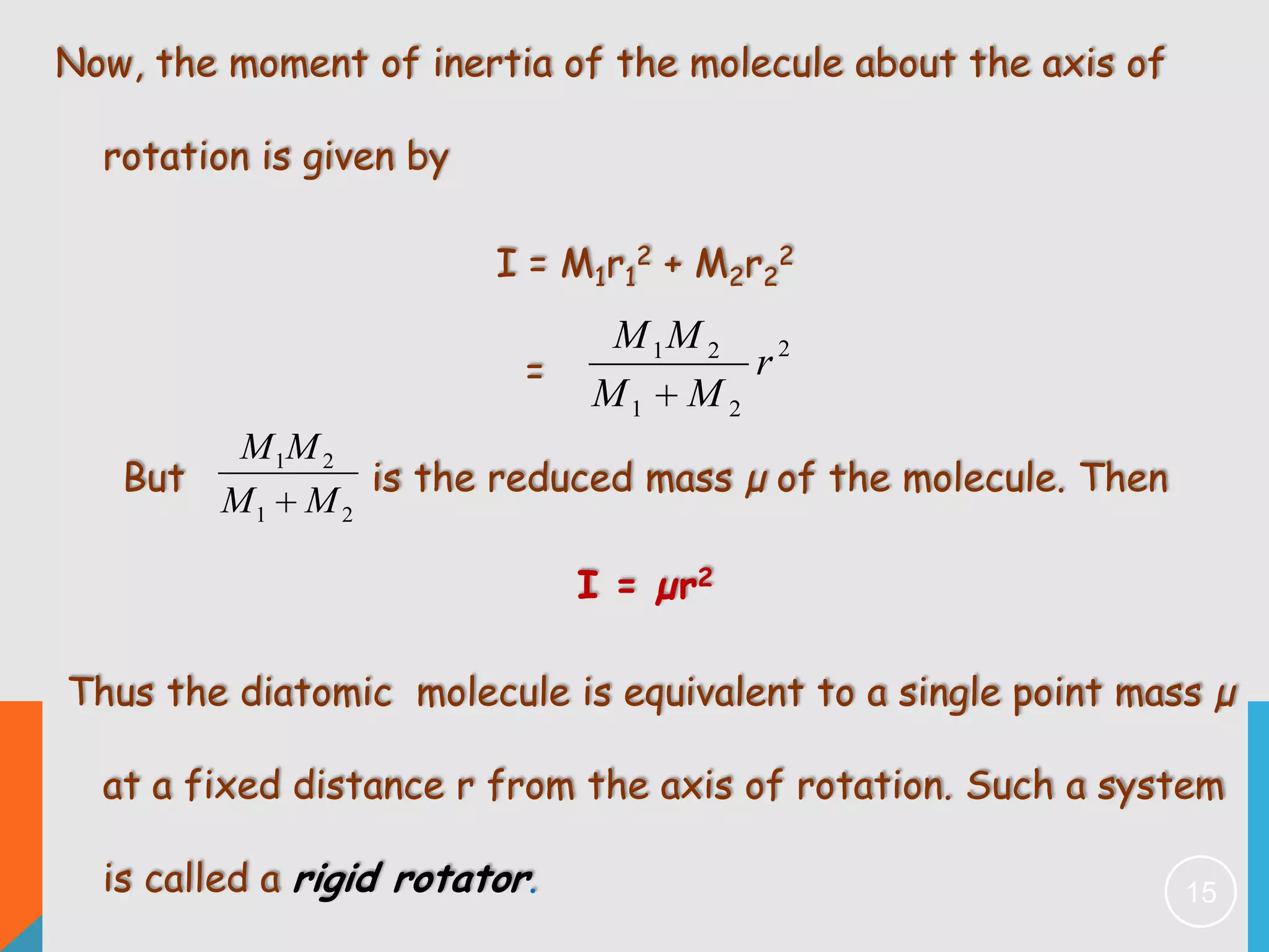 Rotational Spectra : Microwave Spectroscopy | PPSX