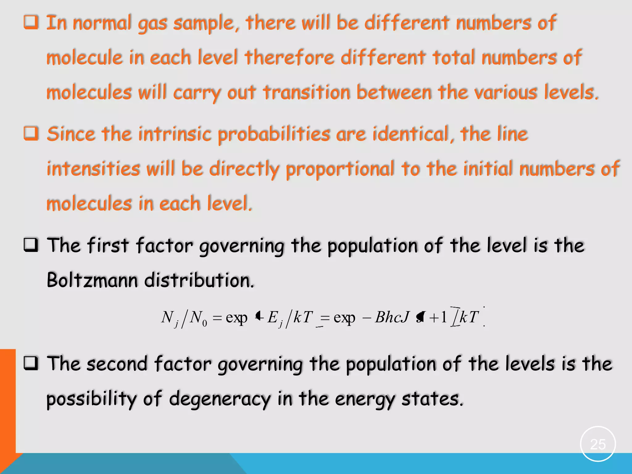 Rotational Spectra : Microwave Spectroscopy | PPSX