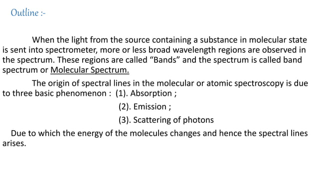 Rotationalspectra ppt | PPT