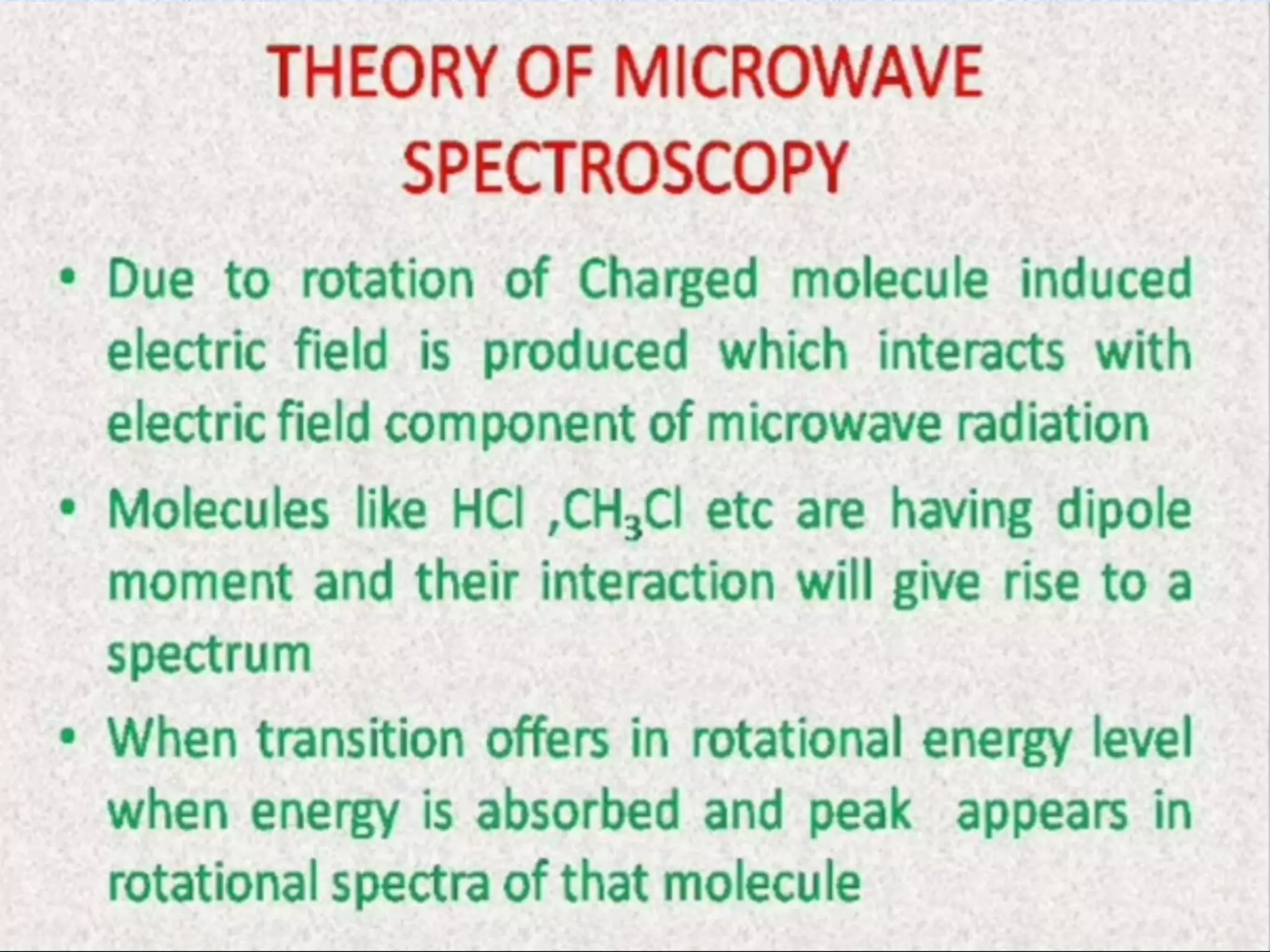 Rotational spectroscopy | PPTX