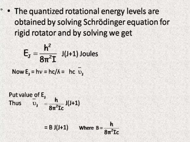 Rotational spectroscopy | PPTX