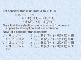 Rotational spectroscopy | PPTX