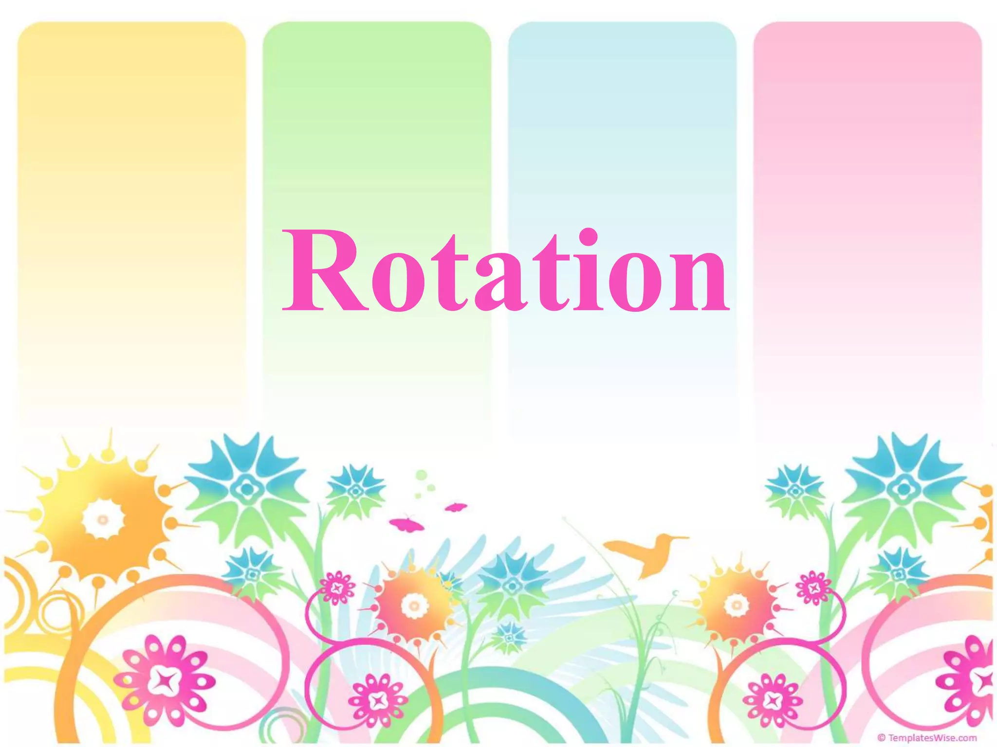 Rotation and revolution powerpoint | PPTX