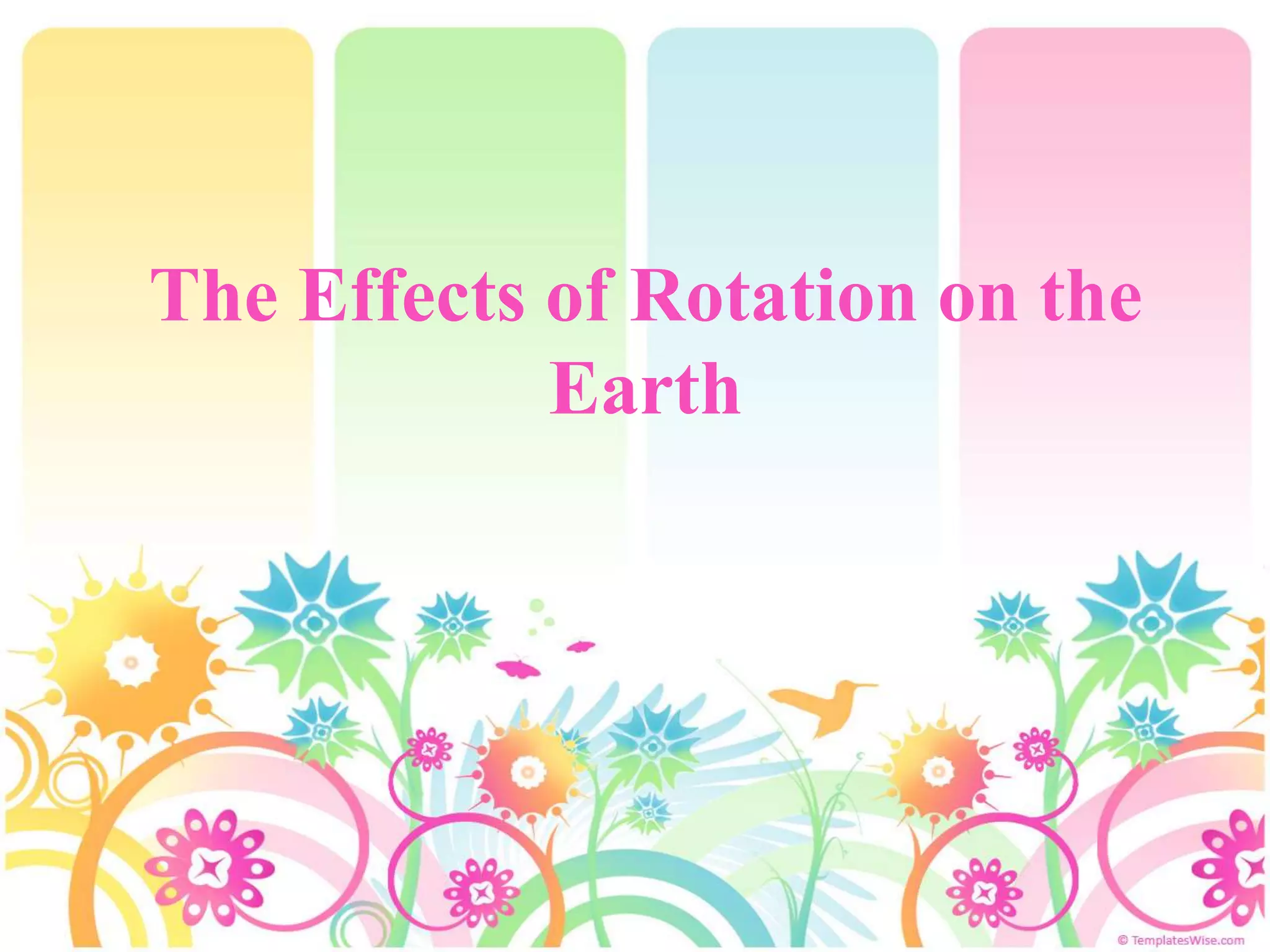 Rotation and revolution powerpoint | PPTX