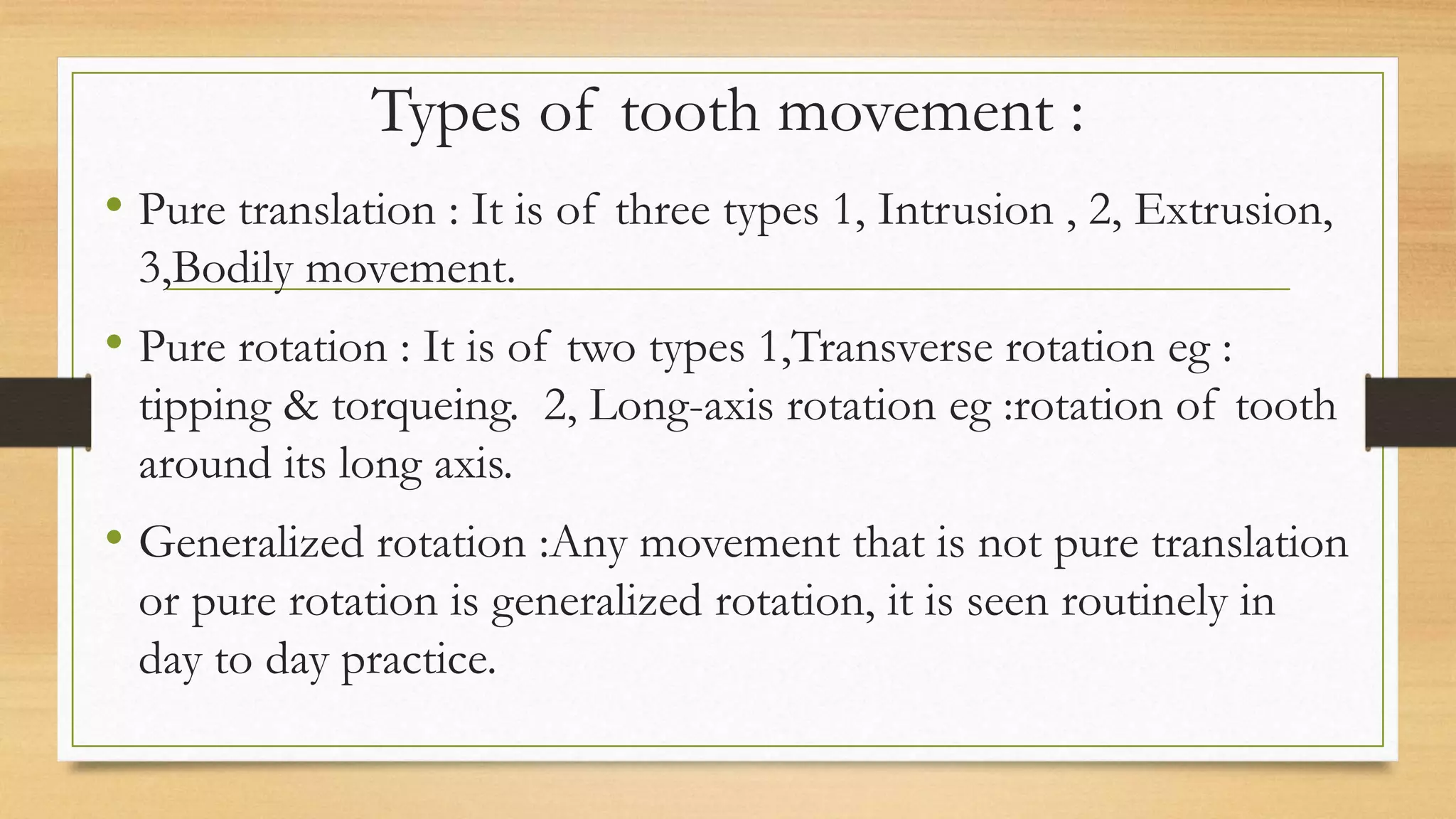 Rotation of teeth & its management | PPTX