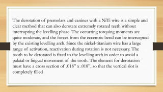 Rotation of teeth & its management | PPTX | Oral care | Personal Care