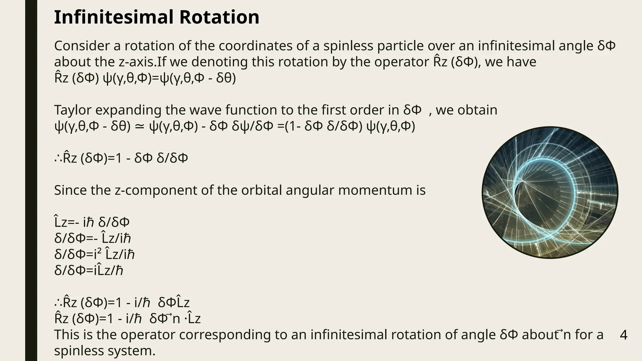 Rotation Operator quantum mechanics.pptx
