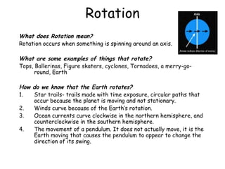 Rotation revolution part 2 | PPT